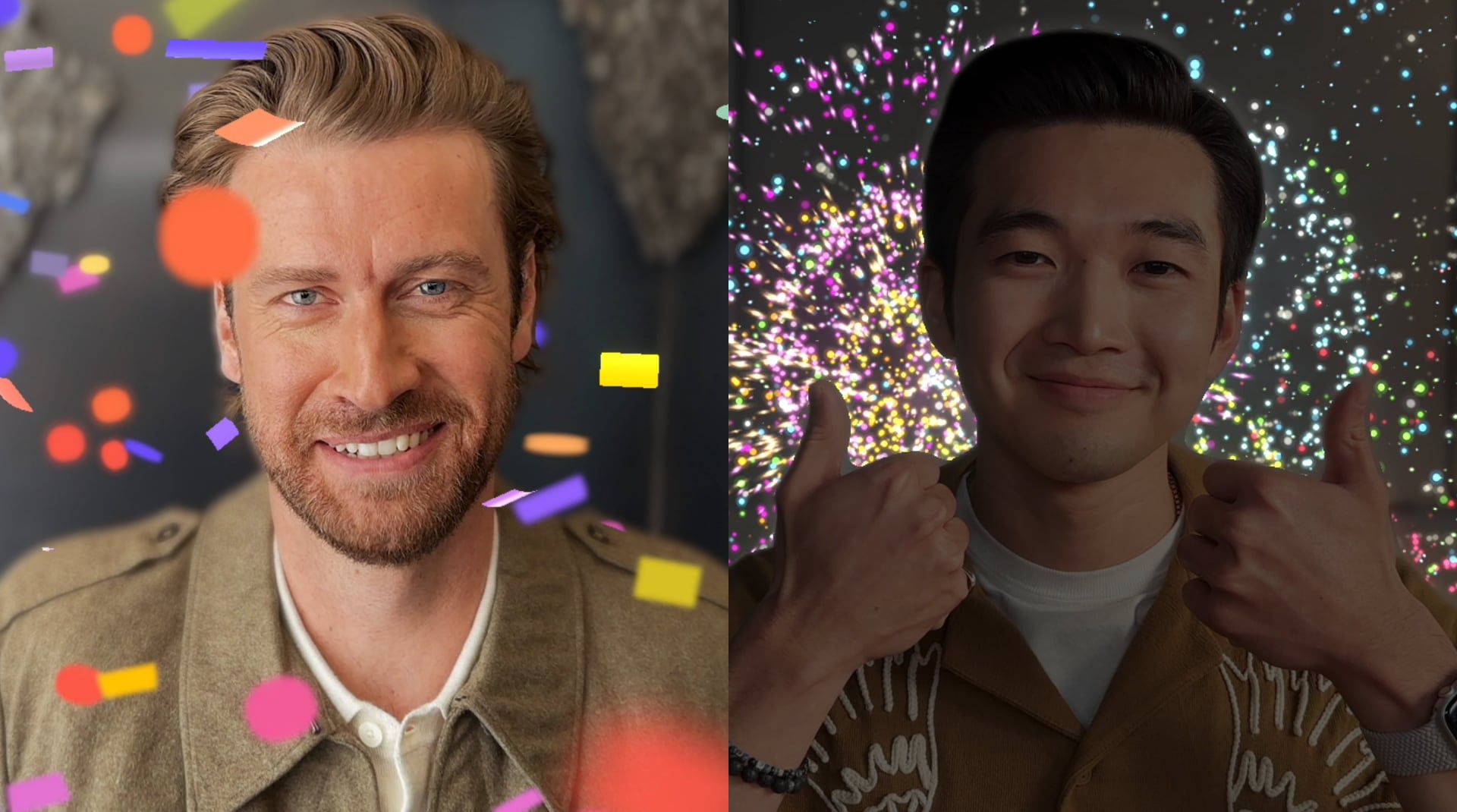 iOS 17 : Comment déclencher des effets de réaction dans FaceTime ...